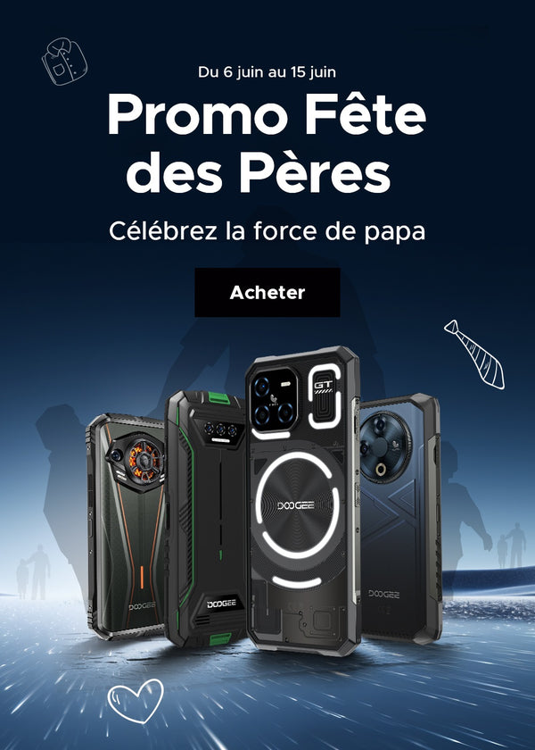Doogee France | Smartphone Durci | Tablettes | Accessoires