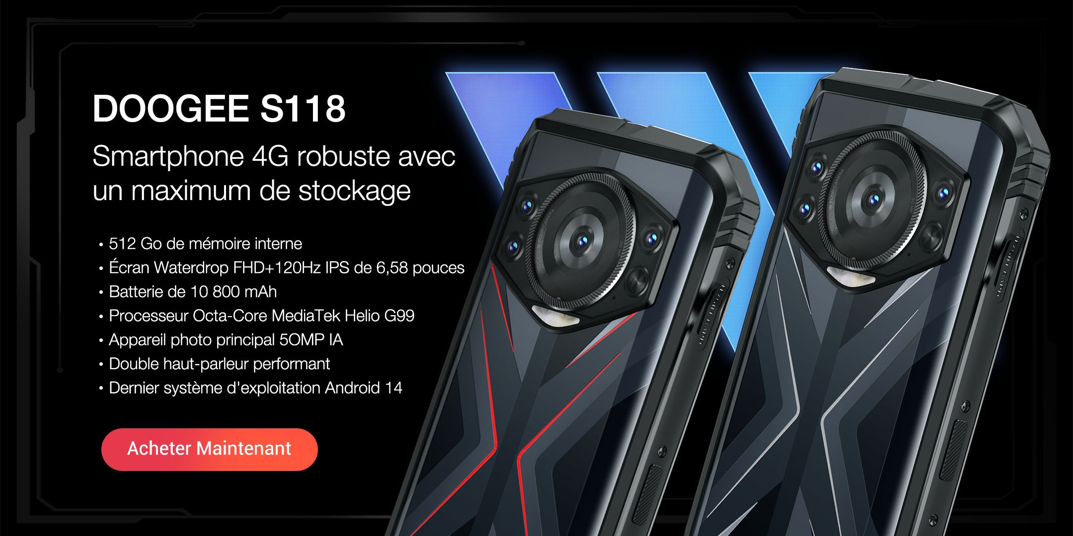 Doogee France | Smartphone Durci | Tablettes | Accessoires