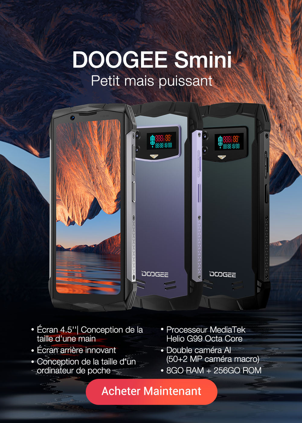 Doogee France | Smartphone Durci | Tablettes | Accessoires